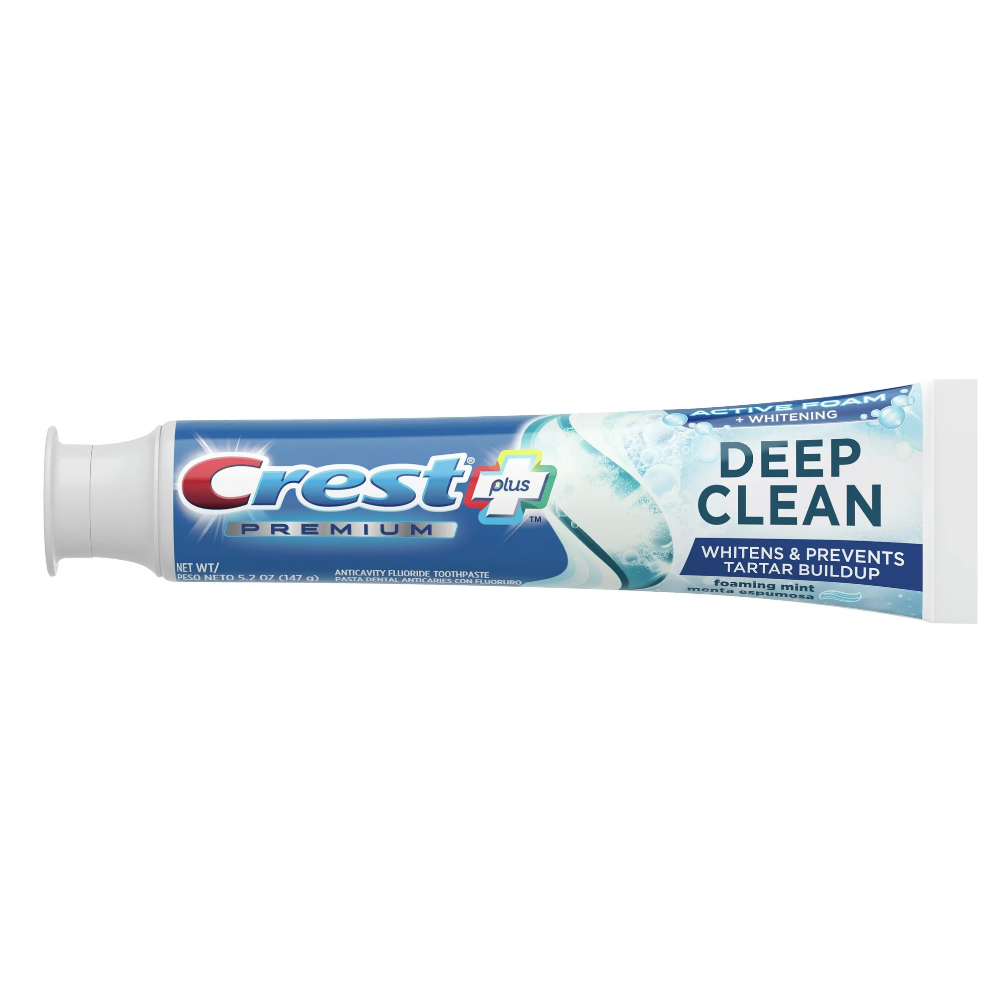 Pasta de Dinti, Crest 3D White, Premium Plus, Deep Clean, Efect Albirea ...