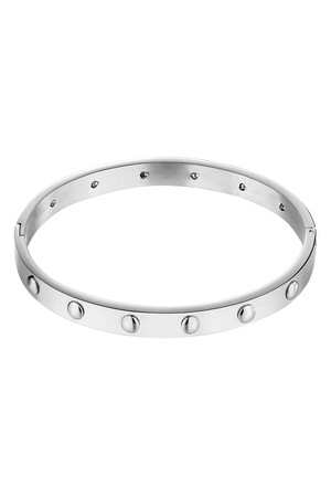 Isabella Ford, Bratara rigida de otel inoxidabil, Argintiu - eMAG.ro