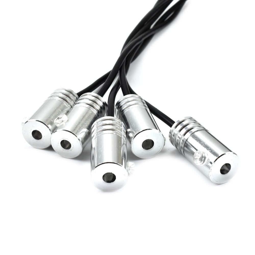 Kit led cu 5 lumini, Andowl, iluminare RGB, negru, cu jocuri de lumini ...