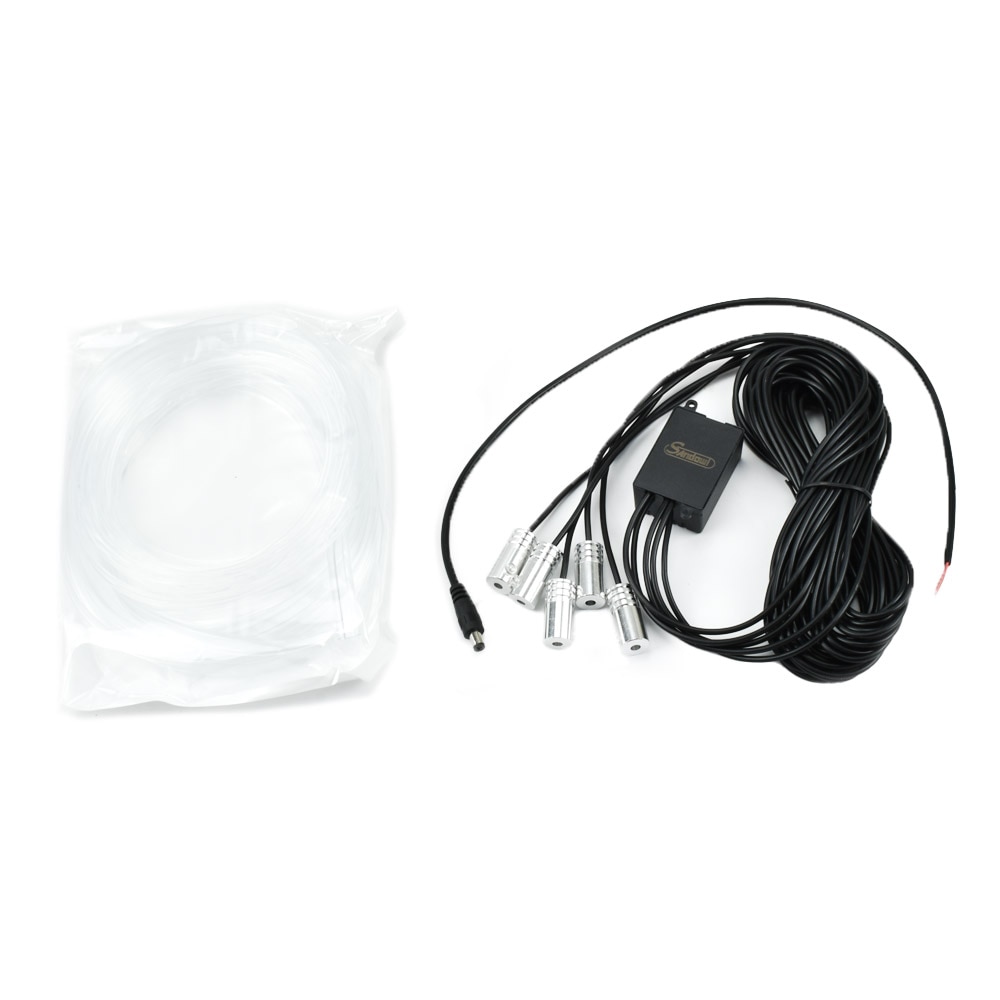 Kit led cu 5 lumini, Andowl, iluminare RGB, negru, cu jocuri de lumini ...