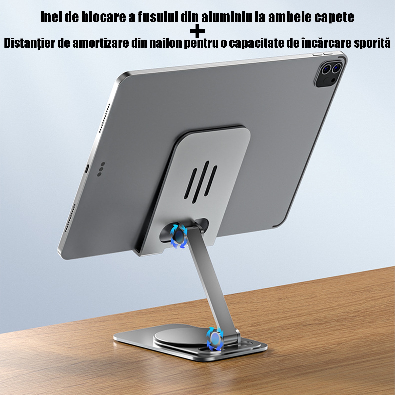 Suport telefon birou, Wieysdoo, Universal, Gri - eMAG.ro