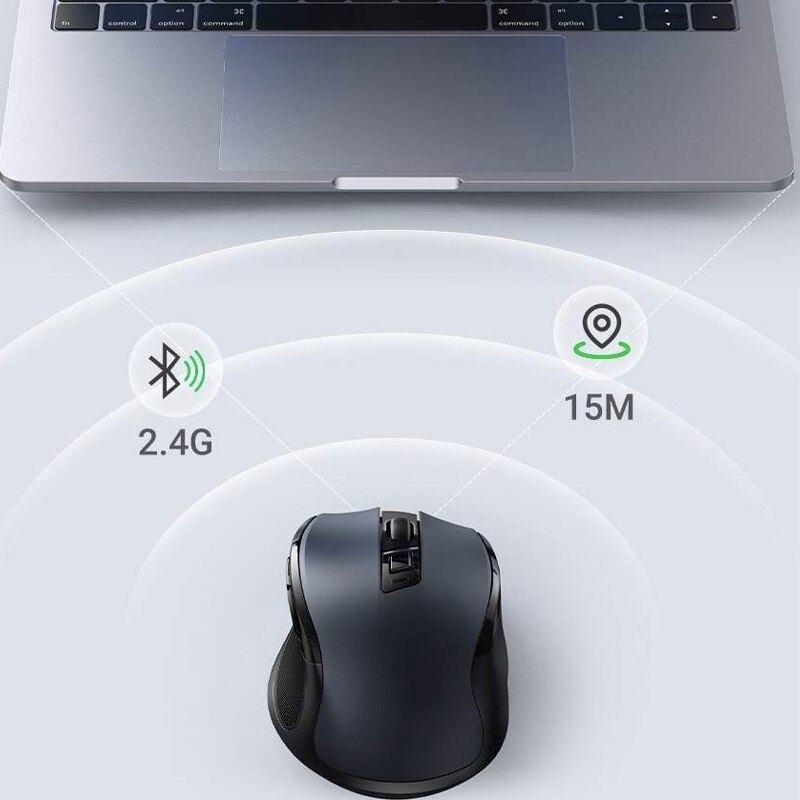 Mouse Wireless cu Senzor Optic, Fara Fir, Ergonomic, High Quality ...