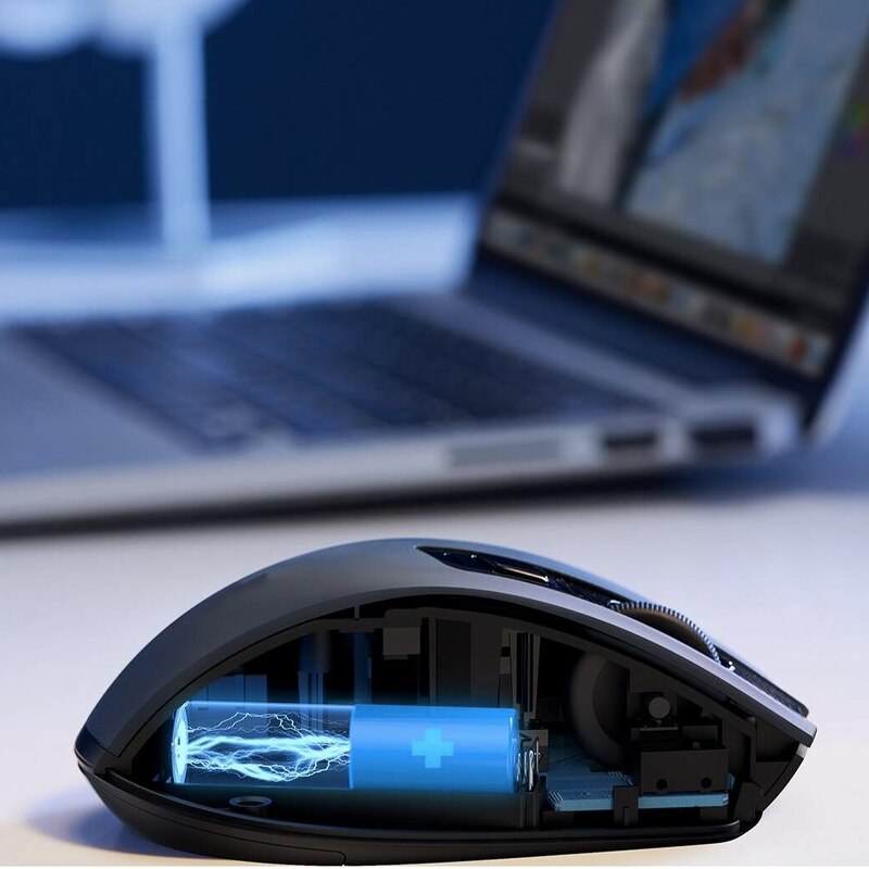 Mouse Wireless cu Senzor Optic, Fara Fir, Ergonomic, High Quality ...