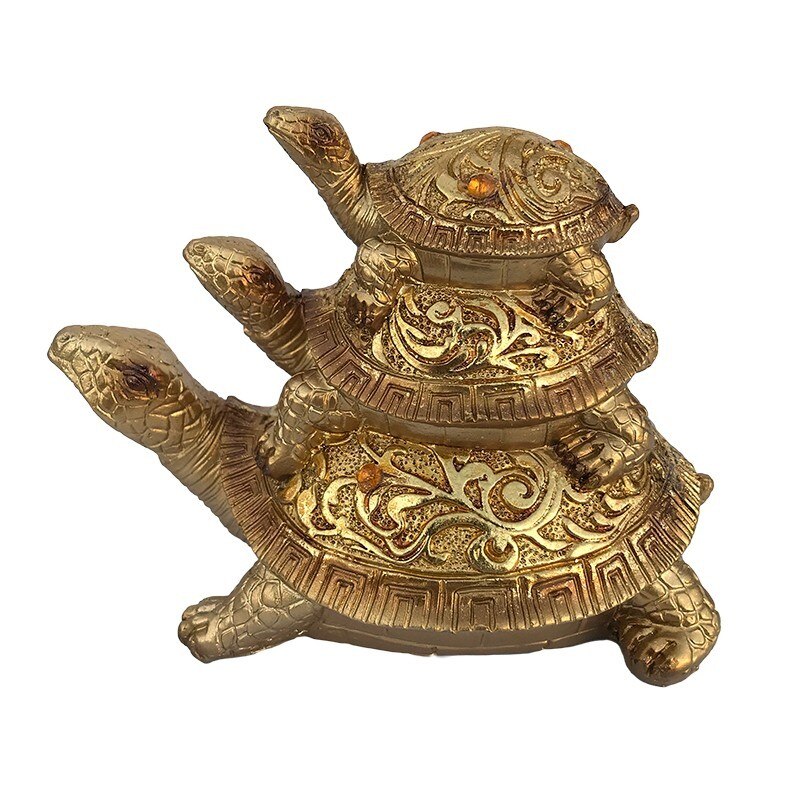 Bibelou, 3 broaste testoase, 14x11 cm, rasina - eMAG.ro