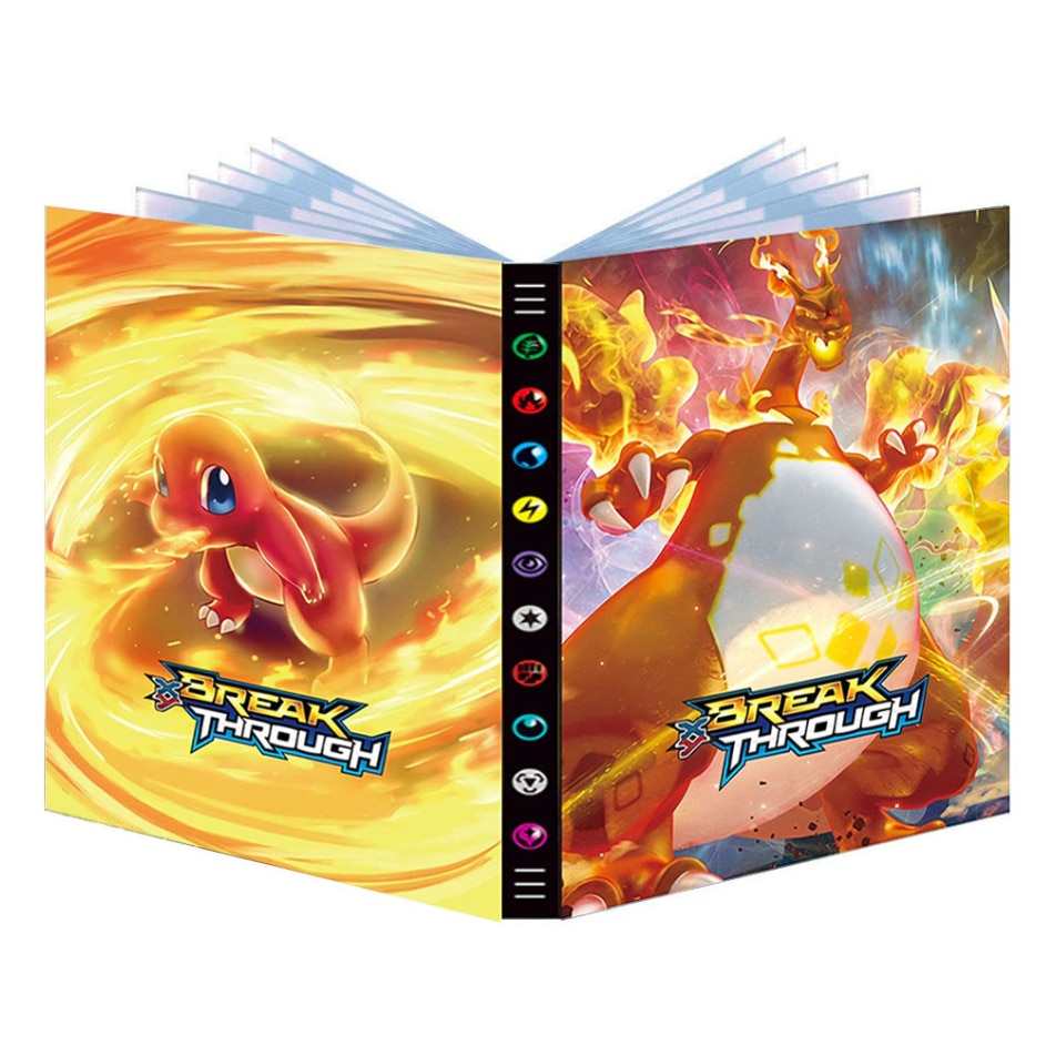 Album Pokemon Charizard VMAX & Charmander Break Trough, pentru 432 ...