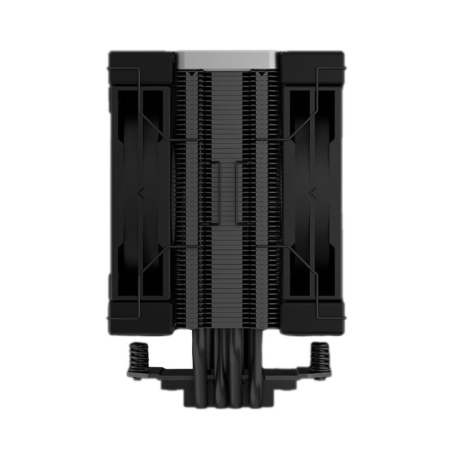 Cooler DeepCool AK400 Zero Dark Plus, 240mm, cu aer, skt. Intel/ AMD ...