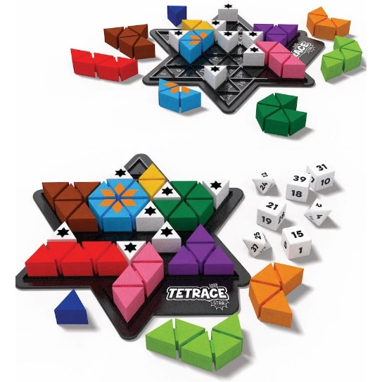 Joc de societate - IQ Booster - Tetrace Star, Mov, 7 ani - eMAG.ro