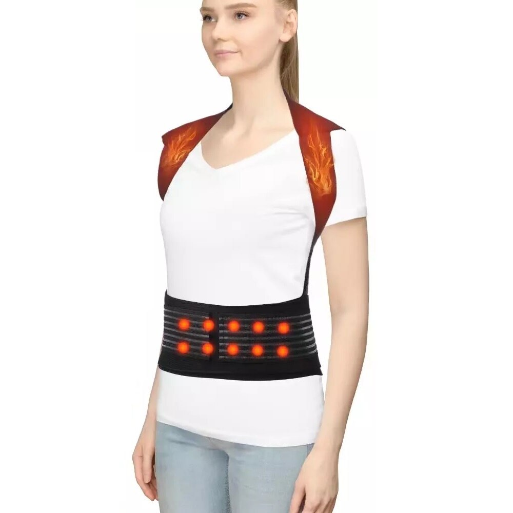 Corector Postura Profesional cu 111 magneti Neo™ Premium®, tip Corset ...