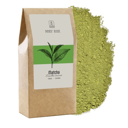 Ceai Matcha, Pulbere, Ceai Verde, Mary Rose, 100 g - eMAG.ro