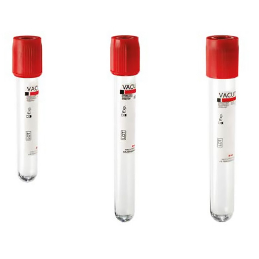 Eprubeta recoltare - vacutainer biochimie dop rosu clot activator 4 ml ...