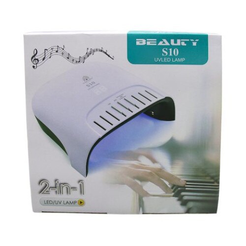 Лампа за нокти LED/UV 48W Global Fashion S-10 - eMAG.bg
