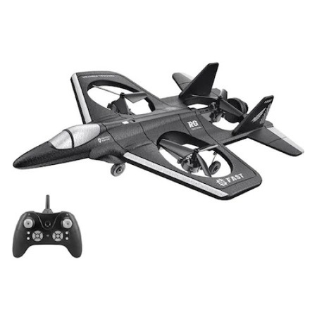 Avion de lupta cu telecomanda 2.4ghz, functii drona, revenire, plutire ...