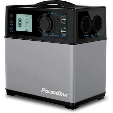 Generator 120000 mAh, 400Wh, curent electric 230V, portabil Poweroak ...