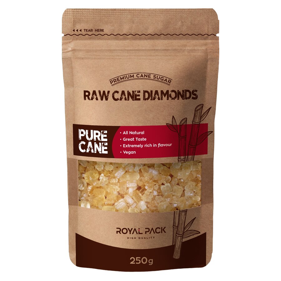 Barna cukor kristályokban Unique, 250 g - eMAG.hu