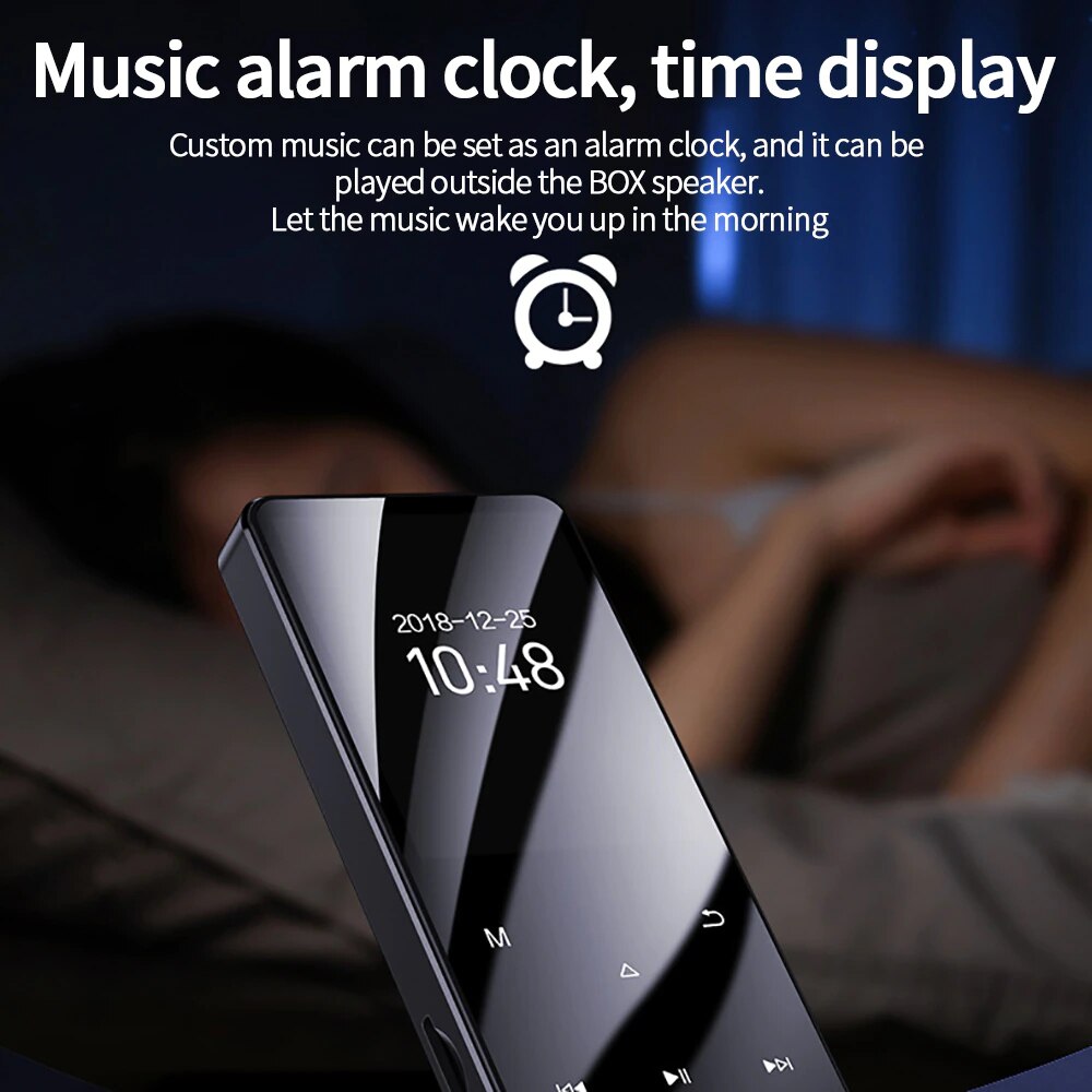 Player MP3, display 1,8 inch, 64 G suporta pana la 128 G, HIFI 6D ...