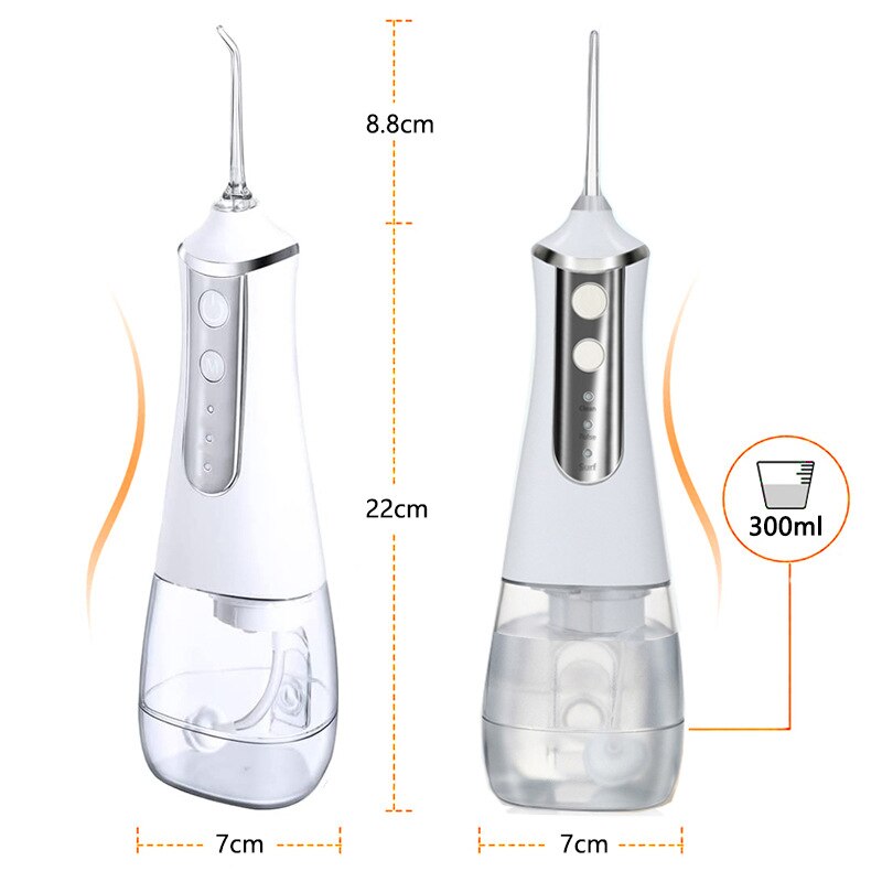 Irigator oral electric, USB, Jet de apa, Alb - eMAG.ro