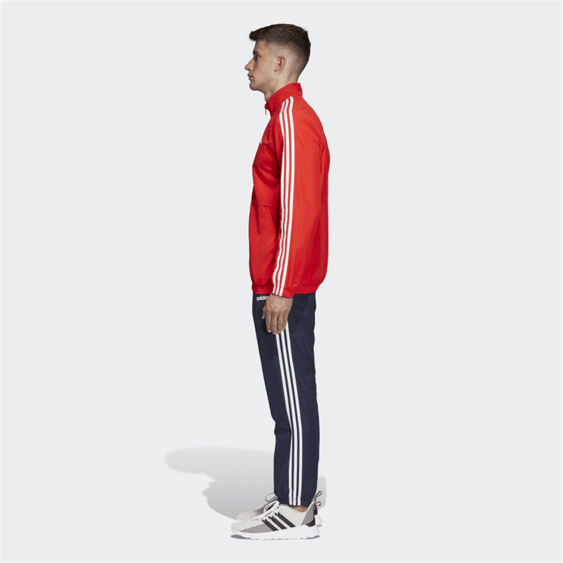 Trening pentru barbati Adidas rosu/bleumarin S - eMAG.ro