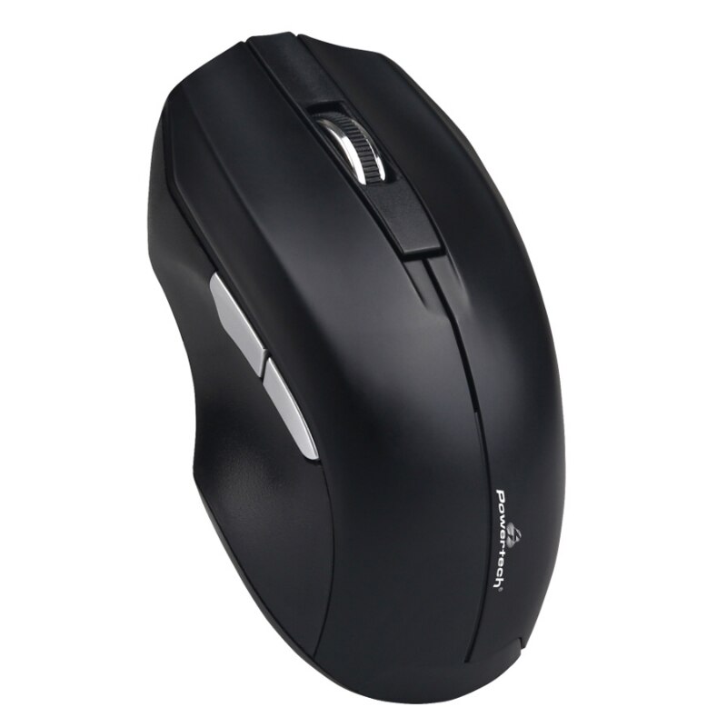 Mouse wireless PowerTech, Optic, 1200 dpi, Negru - eMAG.ro