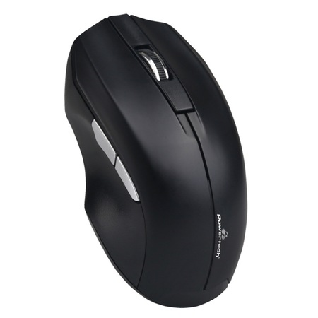 Mouse wireless PowerTech, Optic, 1200 dpi, Negru - eMAG.ro