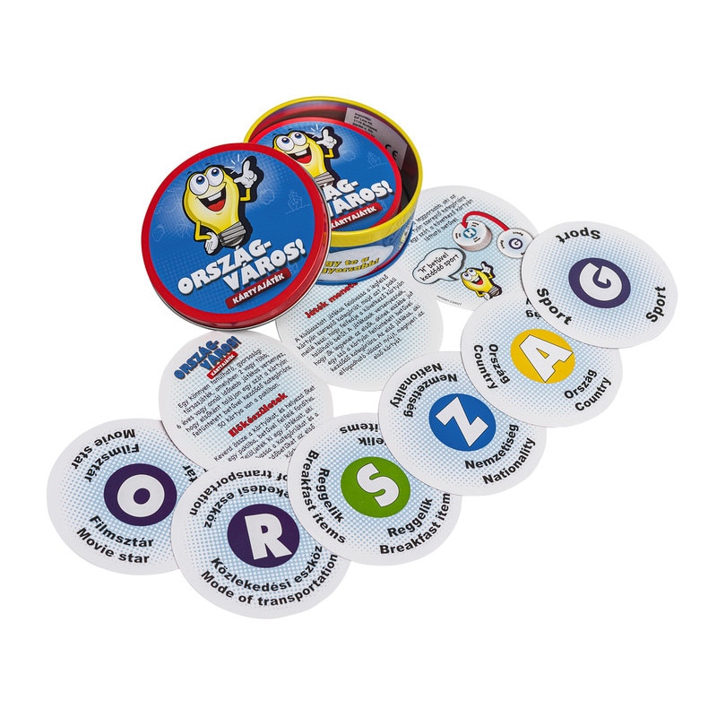 Ország-város kártyajáték EP04174 - eMAG.hu