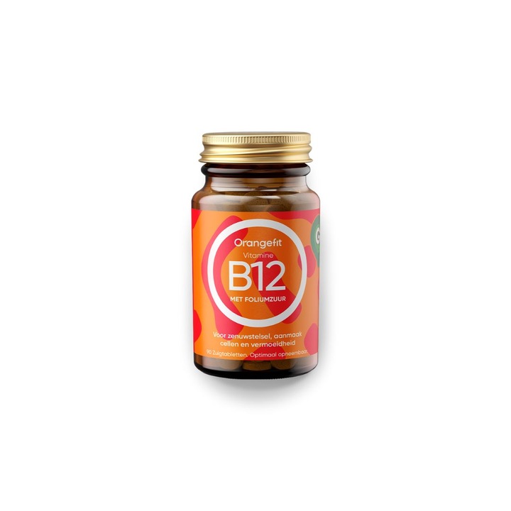 Vitamina B12 cu Acid Folic, 90pastile, Orangefit - eMAG.ro