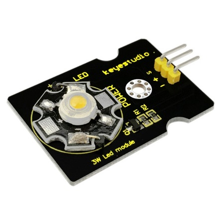 Modul LED 3W KS0010, Keyestudio, 5 V, Compatibil cu Arduino - eMAG.ro