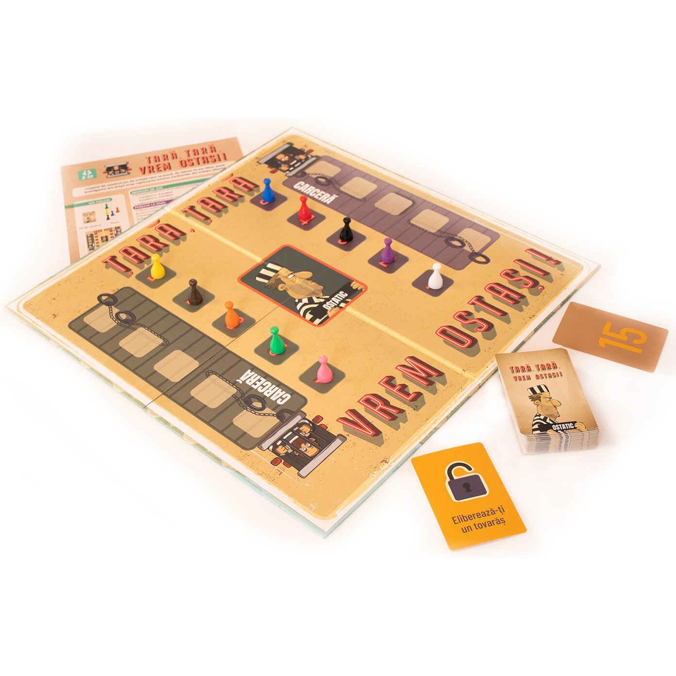 Set 3 jocuri Tiki-Tan, colectia Cu cheia la gat - Ratele si vanatorii ...