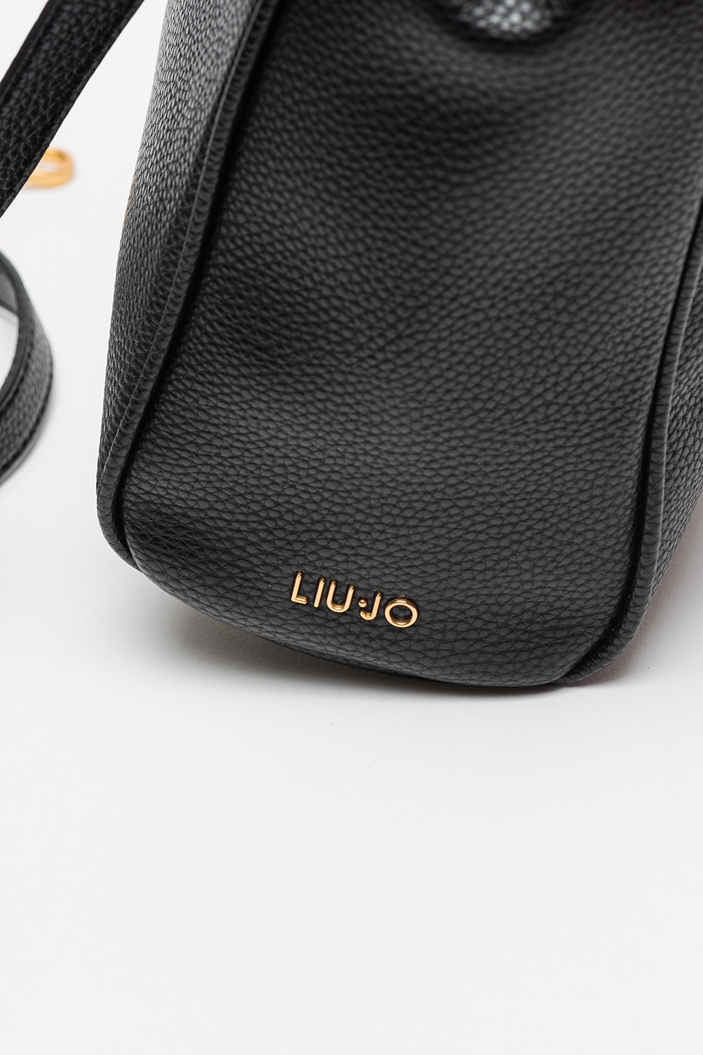 Liu Jo, Geanta din piele ecologica cu bareta de umar Murni, Negru - eMAG.ro