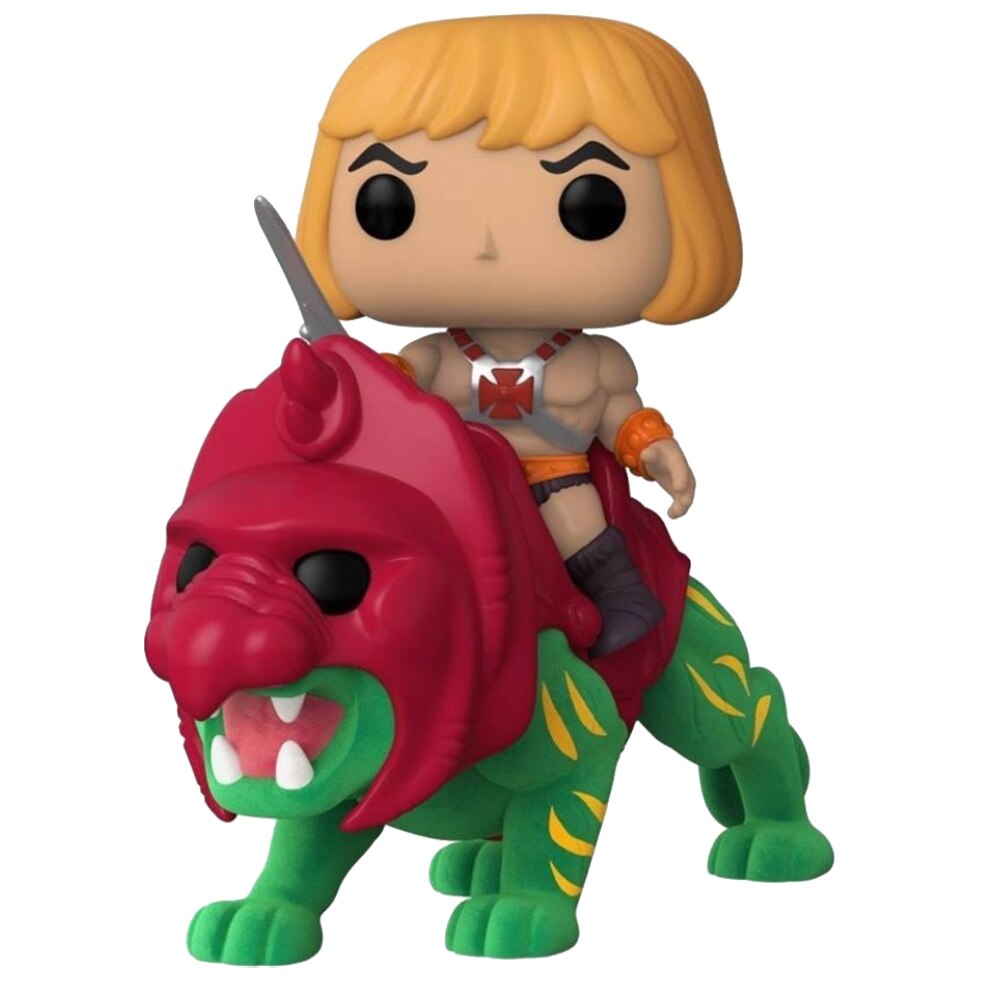 Фигурка Funko Editie Speciala Pop! Rides Deluxe Masters Of The Universe He Man On Battle Cat ...
