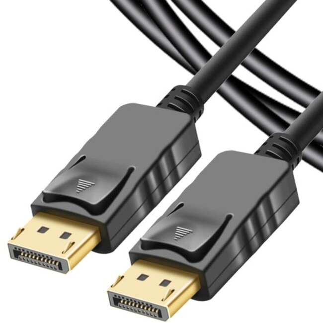 Кабел DisplayPort към DisplayPort, 4K, 2m, Izoxis - eMAG.bg