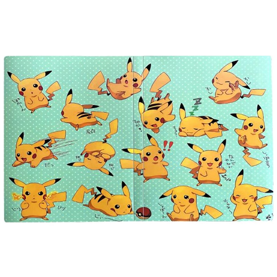 Album Pokemon Pikachu styles, pentru 432 cartonase, 30 x 22.5 cm - eMAG.ro