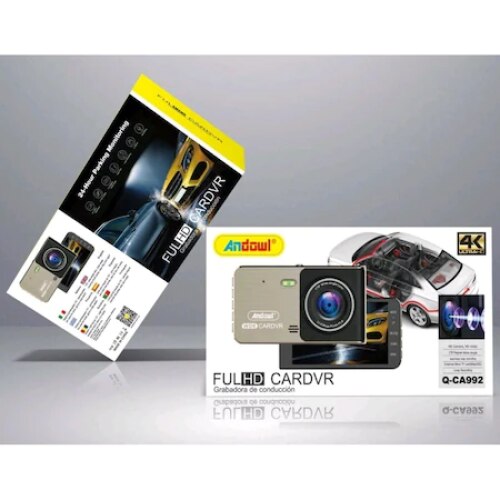 Camera auto Andowl, functie noctura, unghi filmare 170 grade, slot card ...