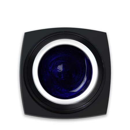 Gel colorat pentru unghii Indigo Pearl, Latino Nails, albastru inchis ...