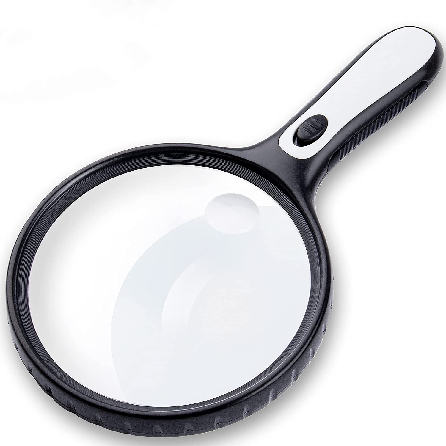 Lupa cu lumina, OVERTANG, LED, Negru/Alb - eMAG.ro