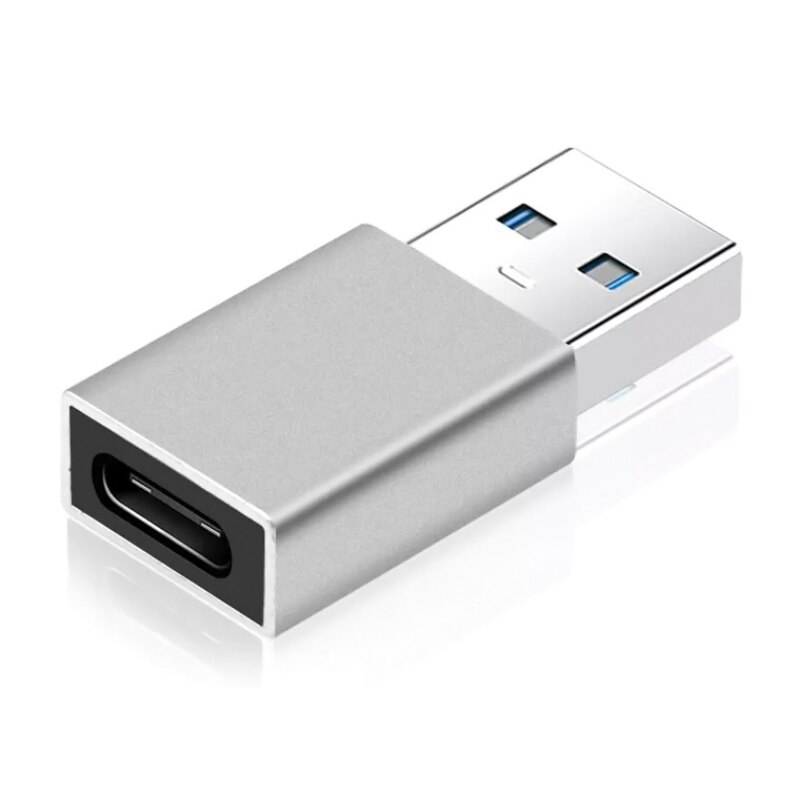 Adaptor, PowerTech, USB 3.0/USB-C, Argintiu - eMAG.ro