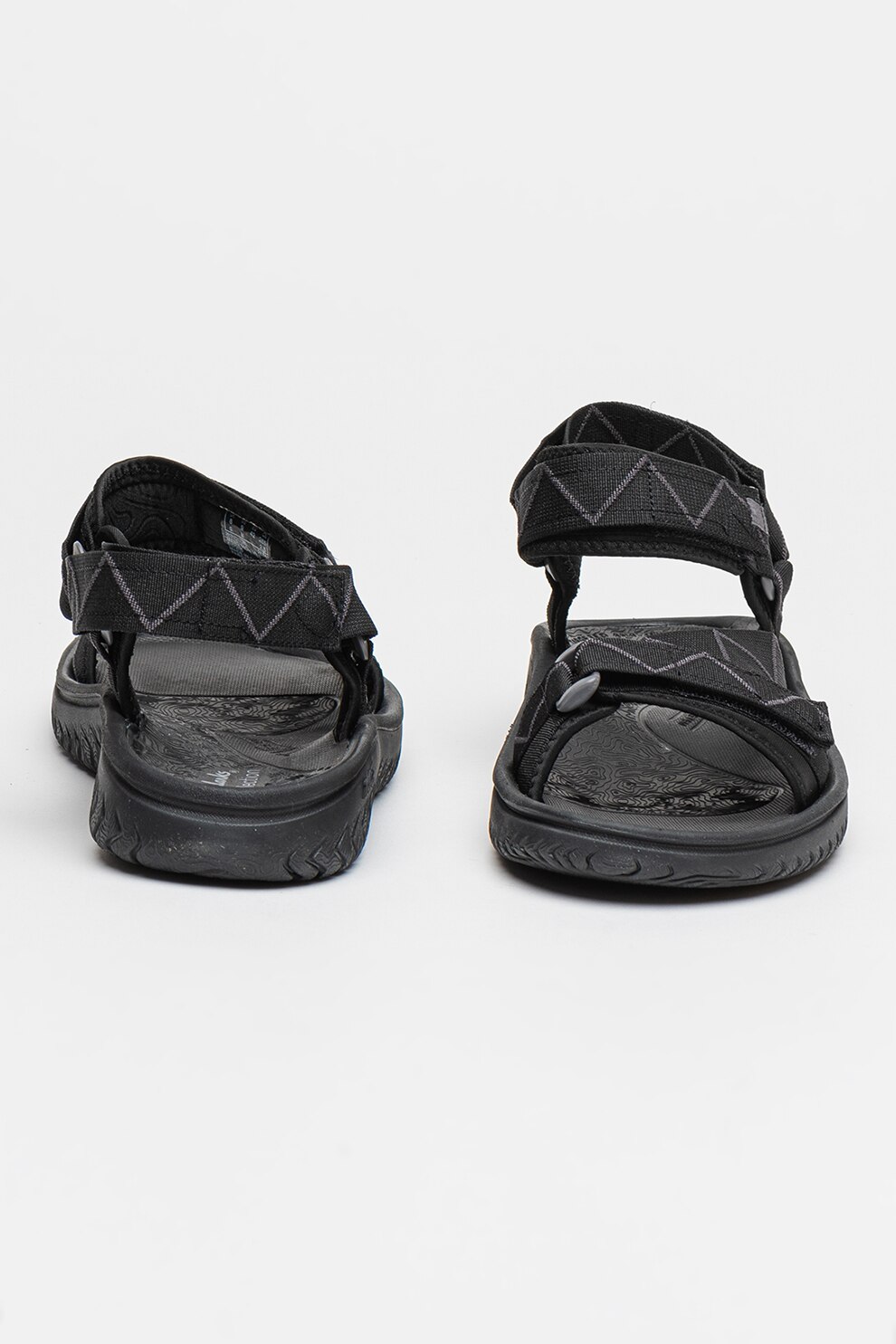 Clarks, Сандали Wesley с велкро, Черен, 10 - eMAG.bg