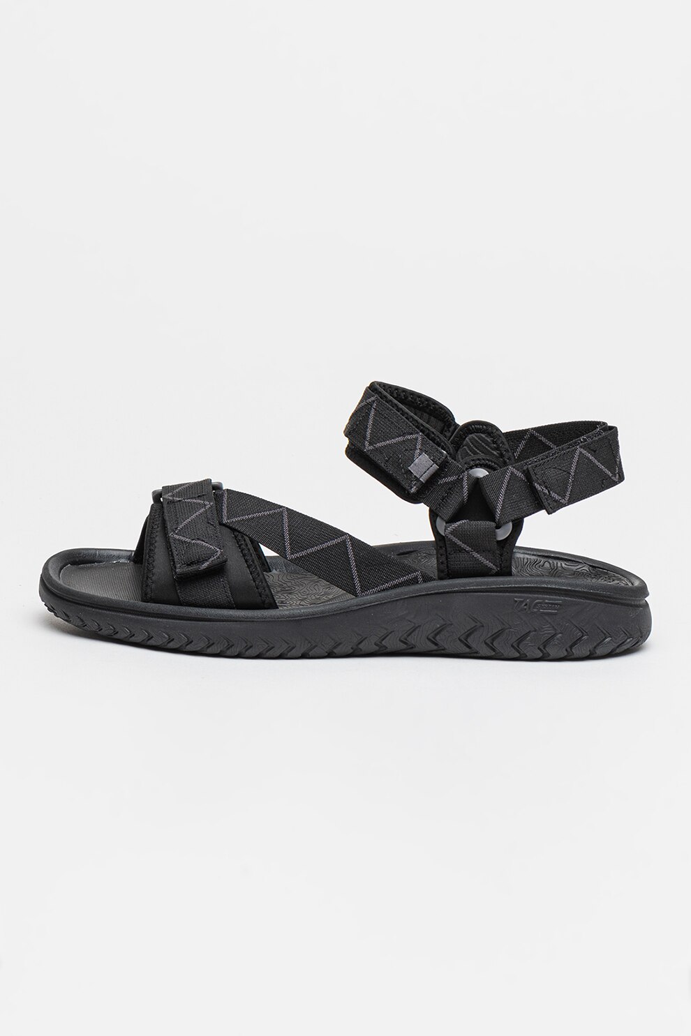 Clarks, Сандали Wesley с велкро, Черен, 10 - eMAG.bg