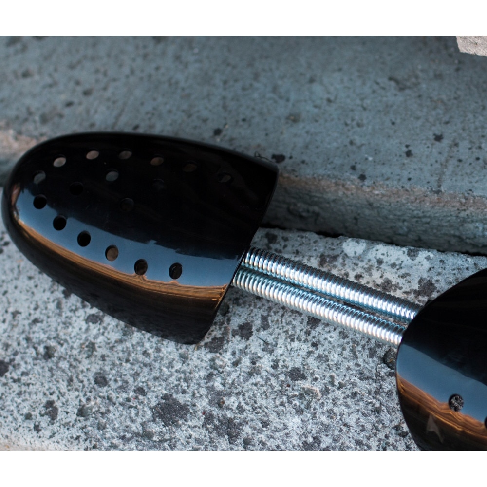 Set 2 sanuri pentru pantofi, Tarrago, Marime 41-46, Plastic, Negru ...