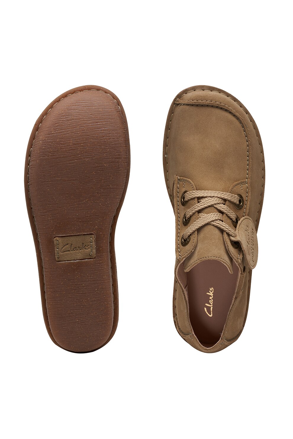 Clarks, Pantofi casual Funny Dream, Kaki, 4.5 - eMAG.ro