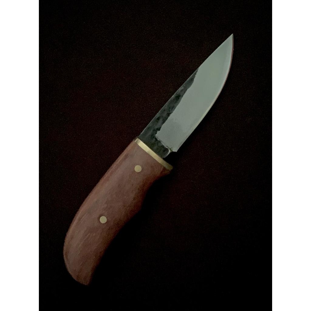 Cutit traditional cu lama fixa Oldpard, Maner din lemn de trandafir, 8. ...