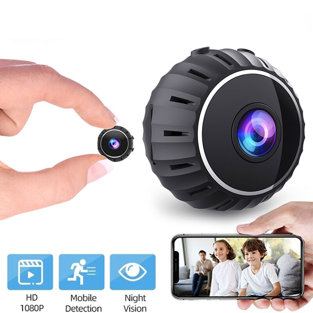 Mini Camera Spion, Vaxiuja, WI-FI, 1080p, HD, Mmicrofon, Senzor de ...