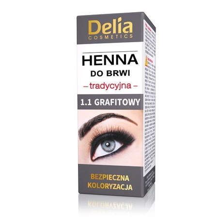Henna pentru sprancene, Delia, Gri grafit - eMAG.ro
