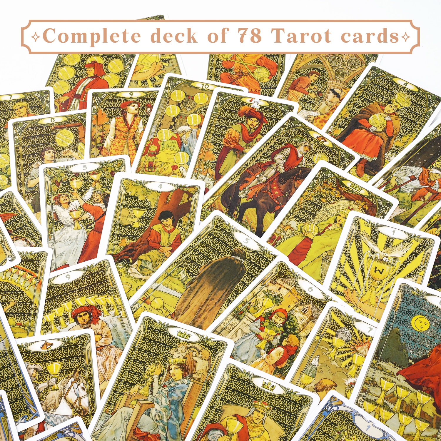 Carti de tarot, GOGOU, 12x7 cm, 78 de coli - eMAG.ro