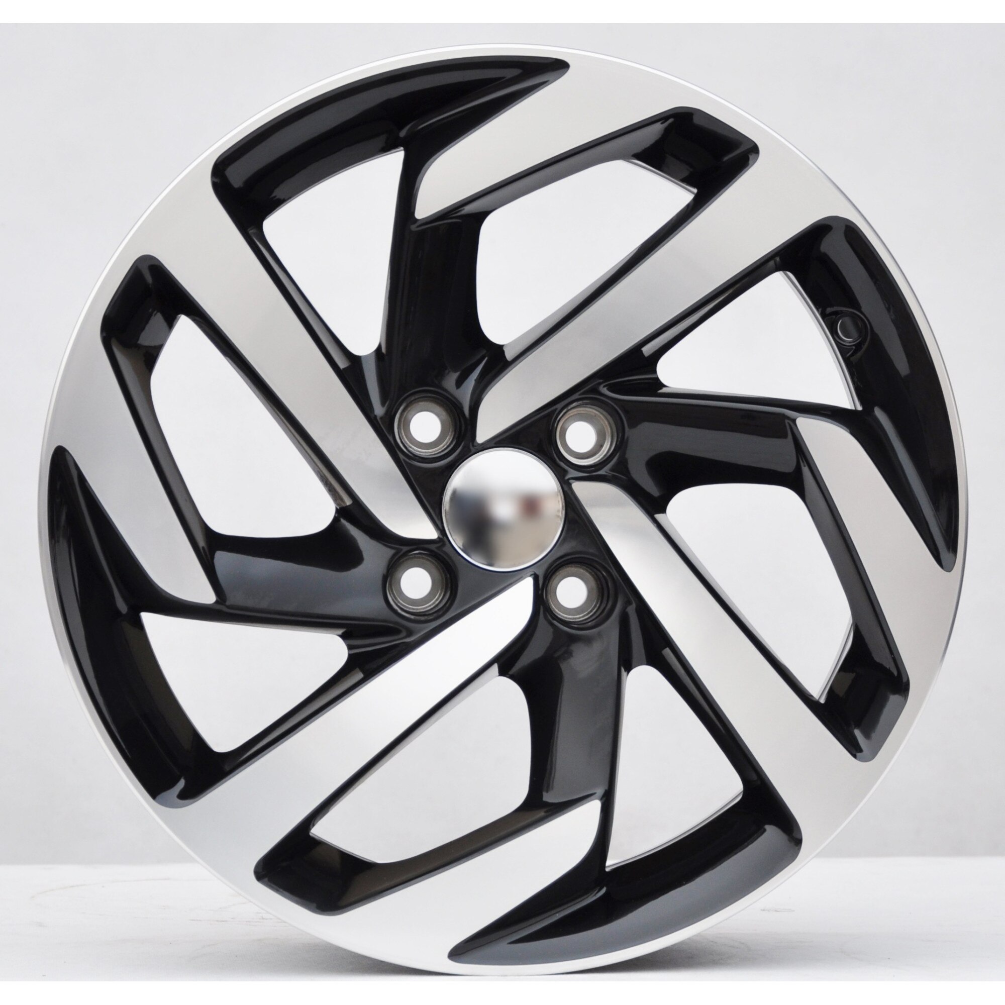 Set 4 jante aliaj PDW, 0463, 16x6.5 inch, 4x108, ET25, MBPC - eMAG.ro