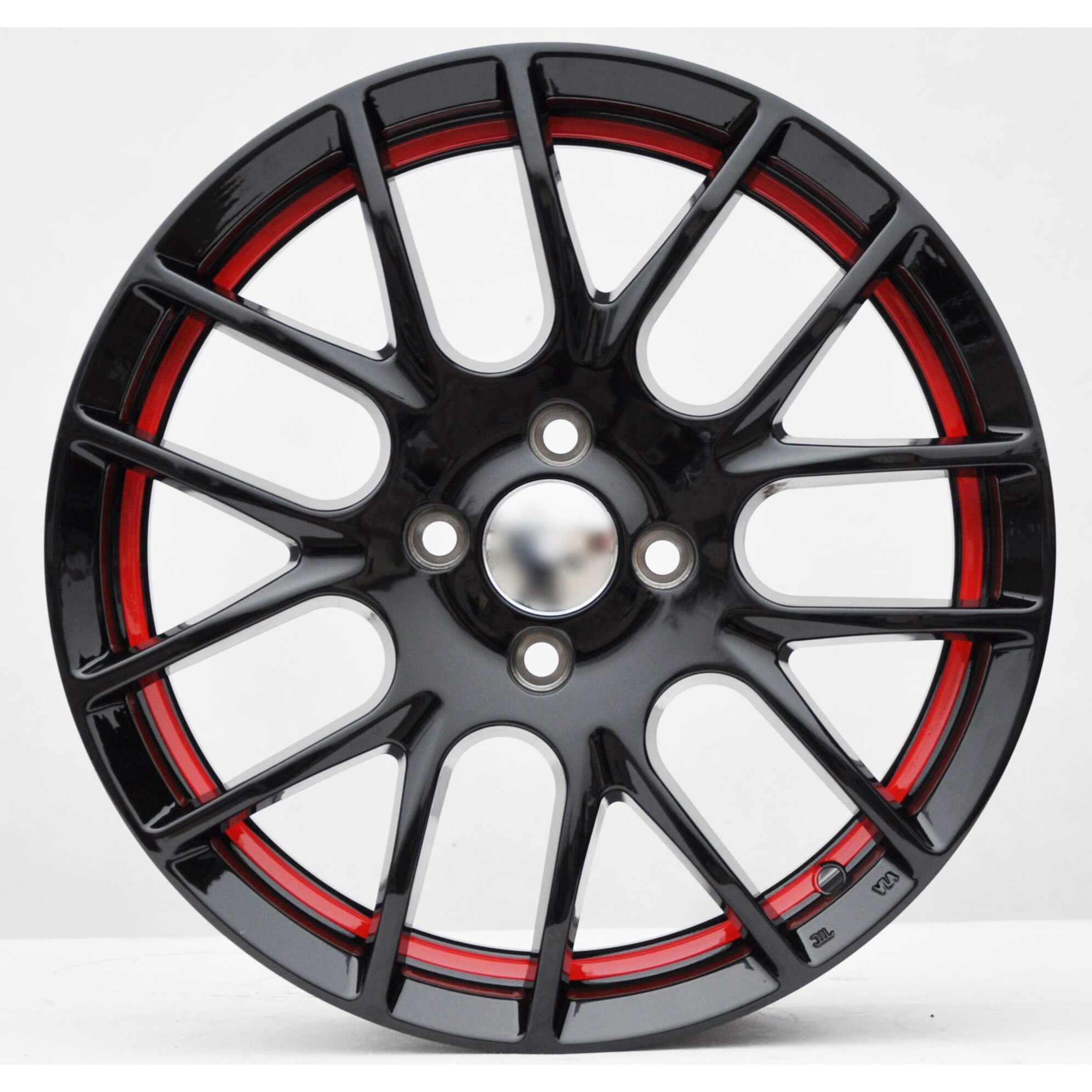 Set 4 jante aliaj PDW, 057, 16x6.5 inch, 4x100, ET40, MBR - eMAG.ro