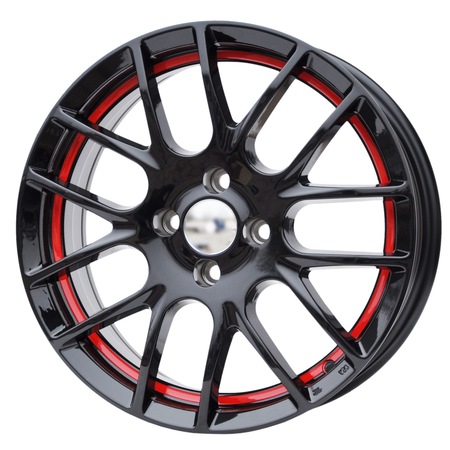 Set 4 jante aliaj PDW, 057, 16x6.5 inch, 4x100, ET40, MBR - eMAG.ro