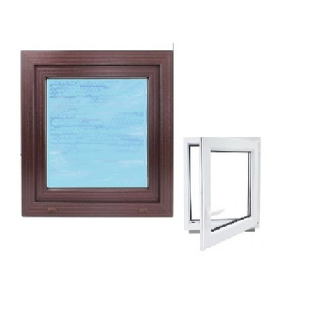 Fereastra termopan Veka, Alukonstrukt, Profil 82mm, 55x100cm, Alb ...
