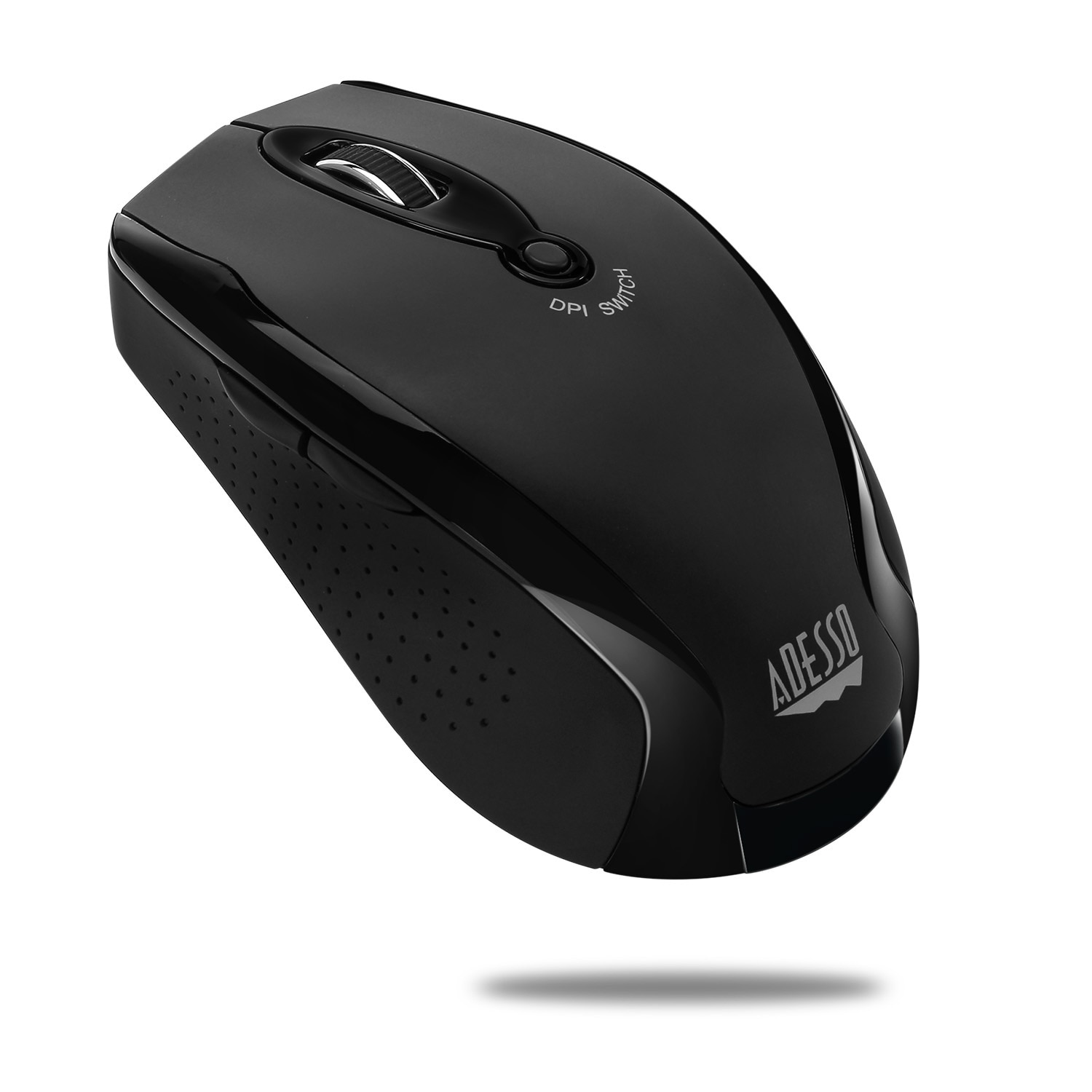 Mouse optic ergonomic wireless Adesso, senzor optic pentru orice ...