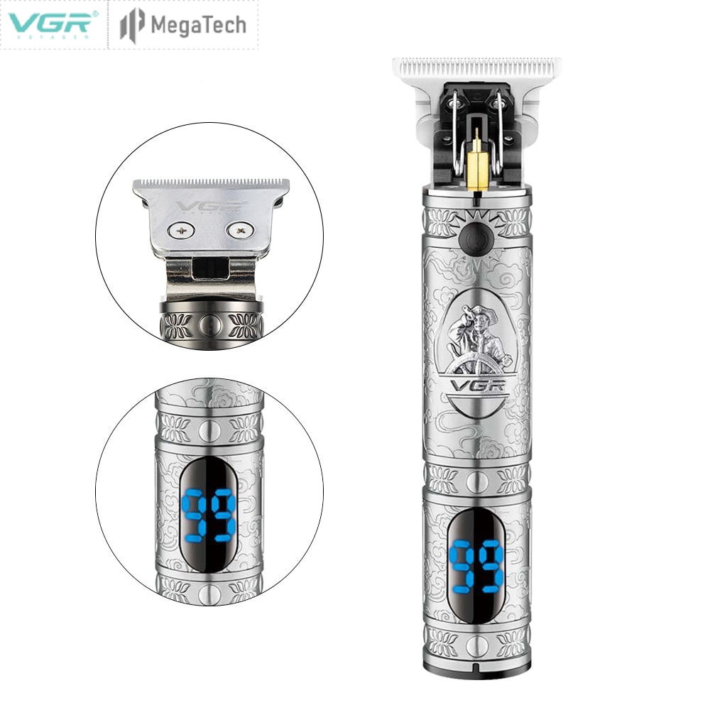 Masina de tuns sau contur VGR V-228 .Afisaj LCD - eMAG.ro