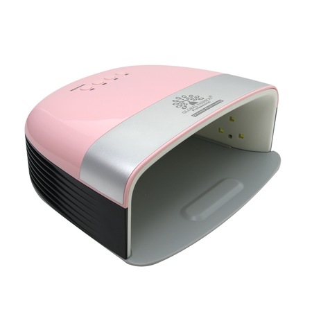 Лампа за нокти LED/UV 48W Global Fashion G48, розова - eMAG.bg